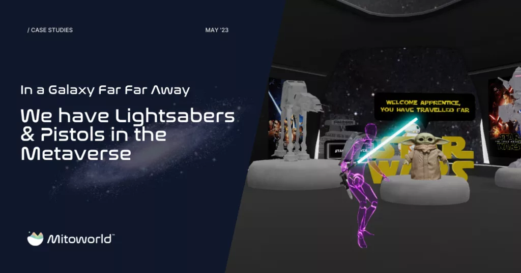 In a Galaxy Far Far Away, We have Lightsabers & Pistols in the Metaverse