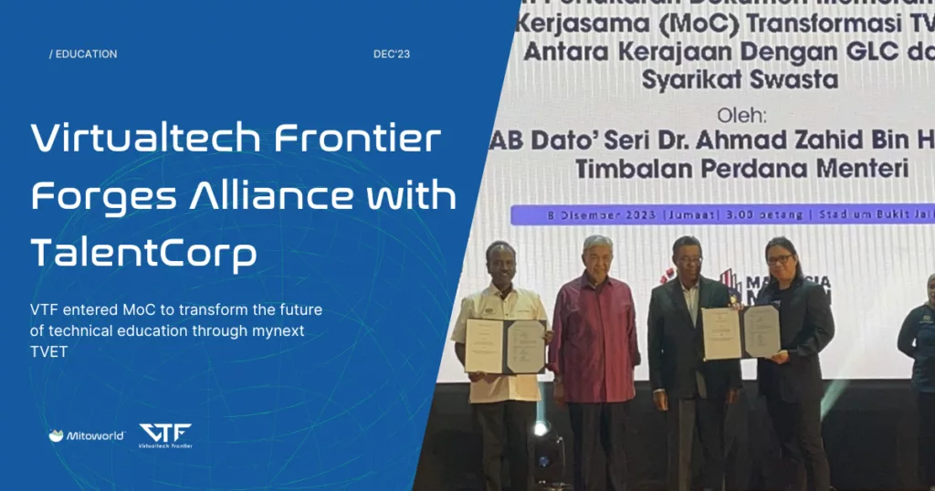 Virtualtech Frontier Forges Alliance with TalentCorp to Transform the ...
